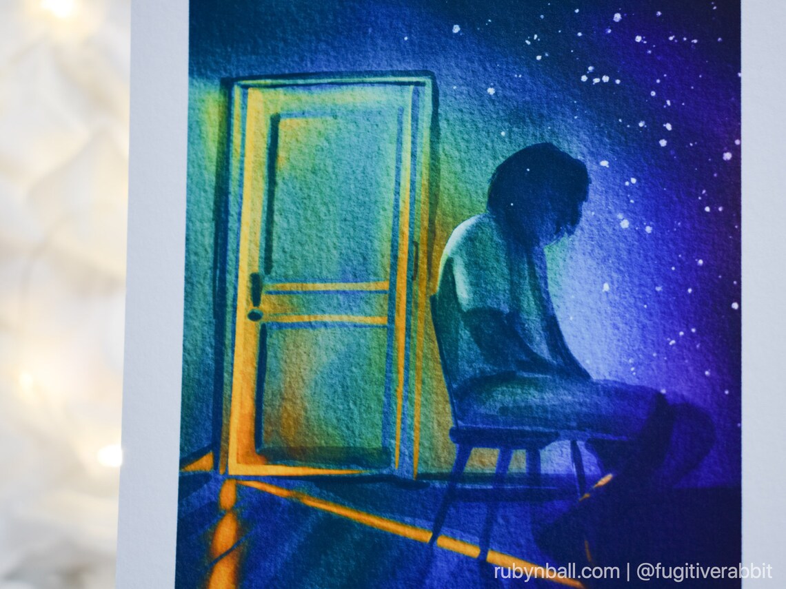 Bo Burnham Fan Art Inside Still Watercolor | Etsy