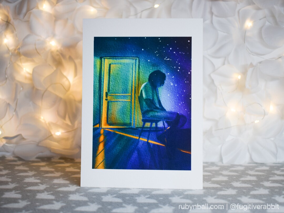 Bo Burnham Fan Art, "inside" Still, Watercolor Painting, Archival Fine ...