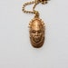 Iyoba Idia Mask Small Bronze Pendent - Etsy