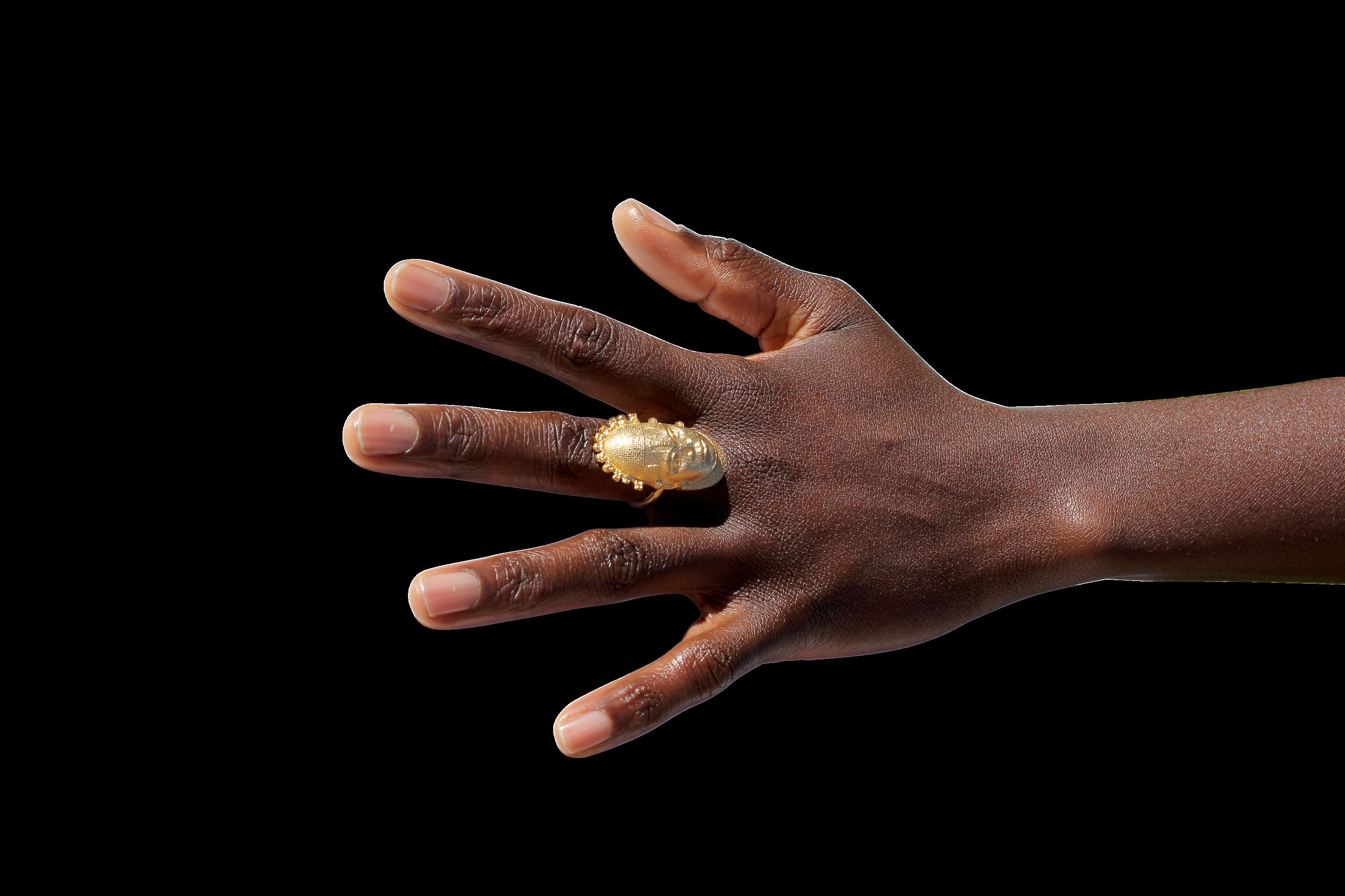 African Heritage Iyoba Idia Ring - Bronze (unisex and Adjustable) - Etsy