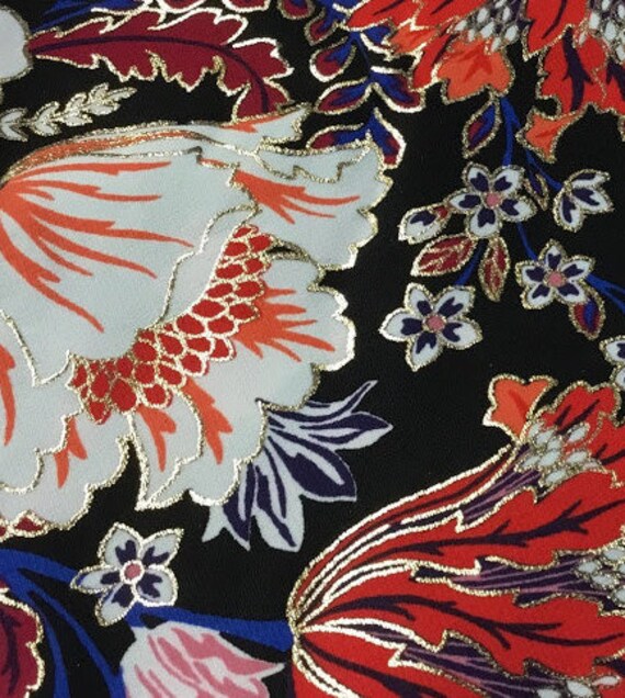 ITY Metallic Gold Thread Outline Print - Etsy