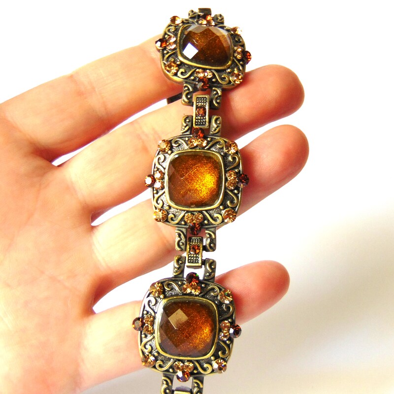 Large Stone Bracelet - Etsy