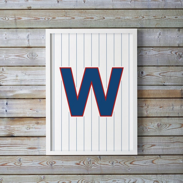 Chicago Cubs Print - Etsy
