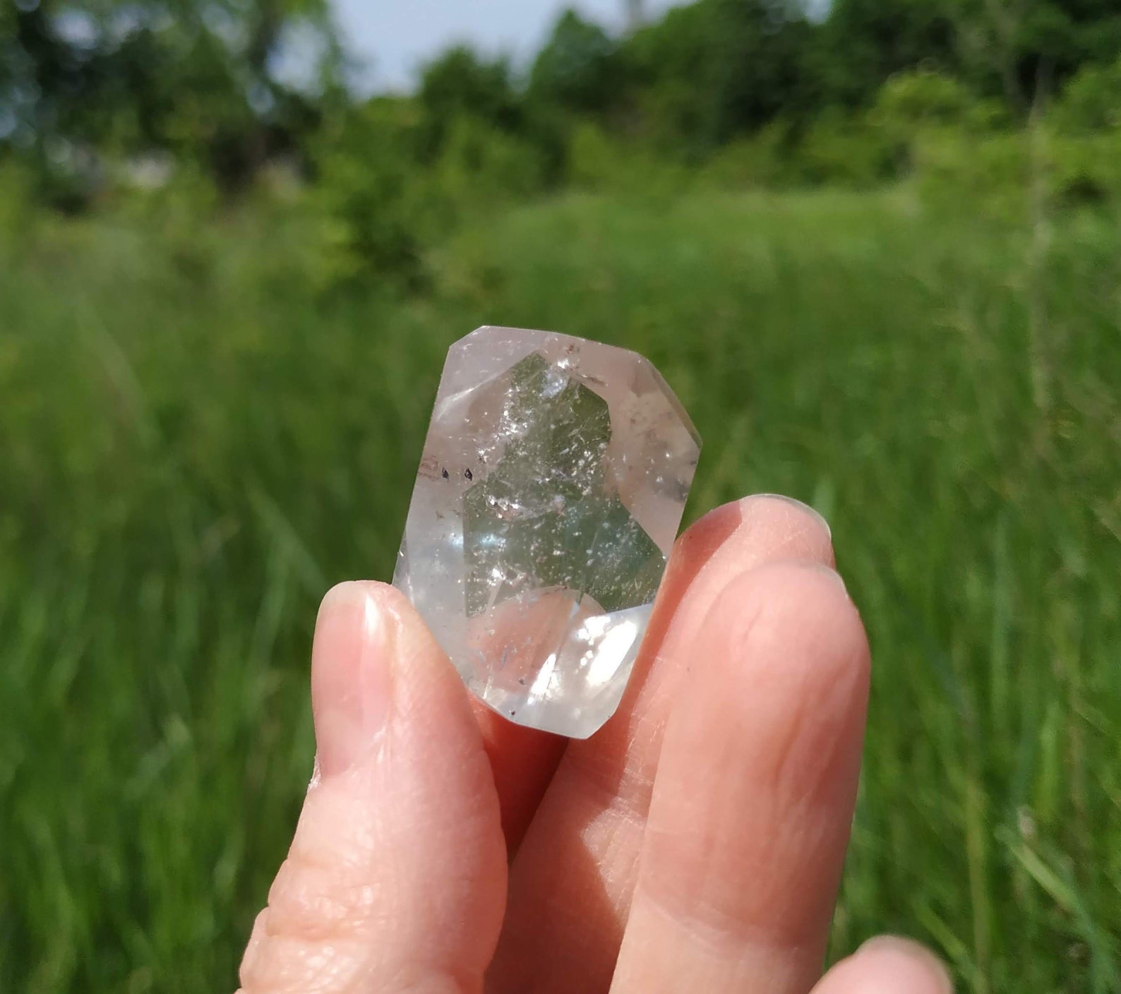Piedra preciosa de topacio Topacio blanco Cristal de topacio | Etsy