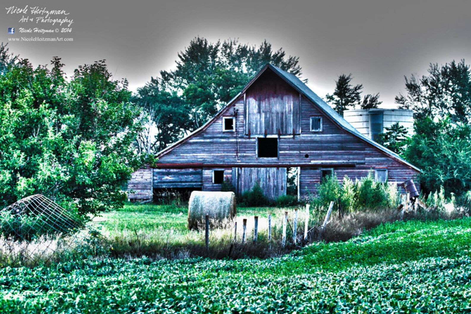 Barn Photo Barn Photography HDR Photography Frosty Barnwood Aspen Trees ...