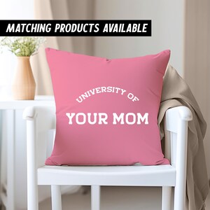 University of Your Mom Wall Tapestry, Dorm Decor for College Girls ...