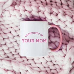 University of Your Mom Wall Tapestry, Dorm Decor for College Girls ...