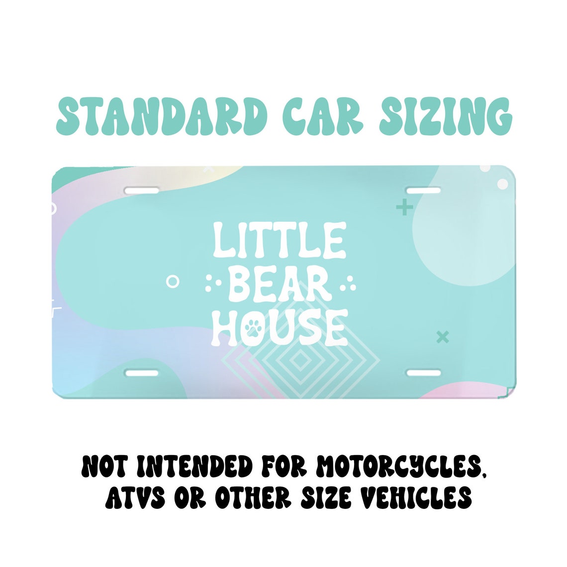 Main Character Front License Plate, Front Car Tag, Funny License Plate ...