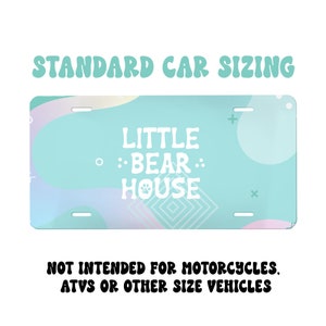 Main Character Front License Plate, Front Car Tag, Funny License Plate ...