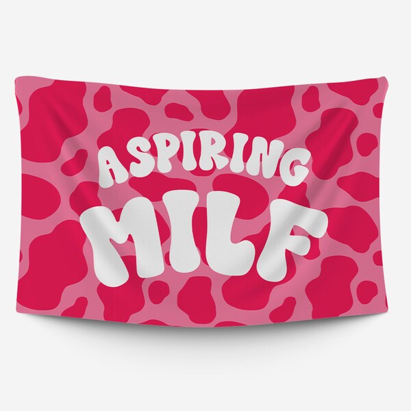 Milfs College Flag Etsy