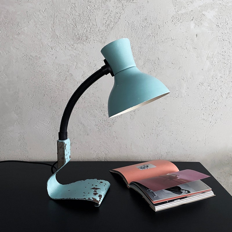 Rustic Desk Lamp - Etsy