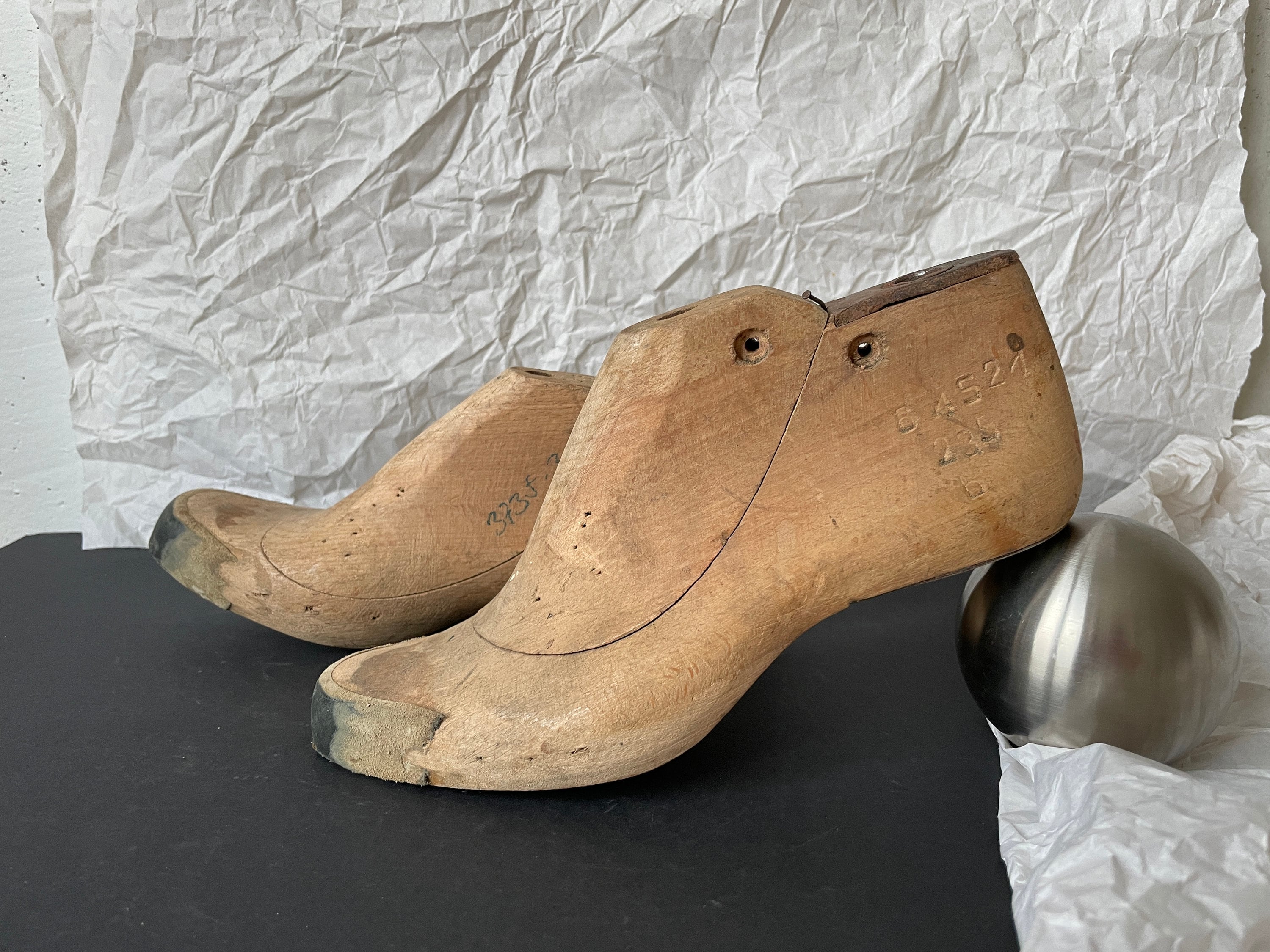 Shoe Lasts Vintage Wooden Shoe Lasts 235 Wooden Forms Shoes - Etsy