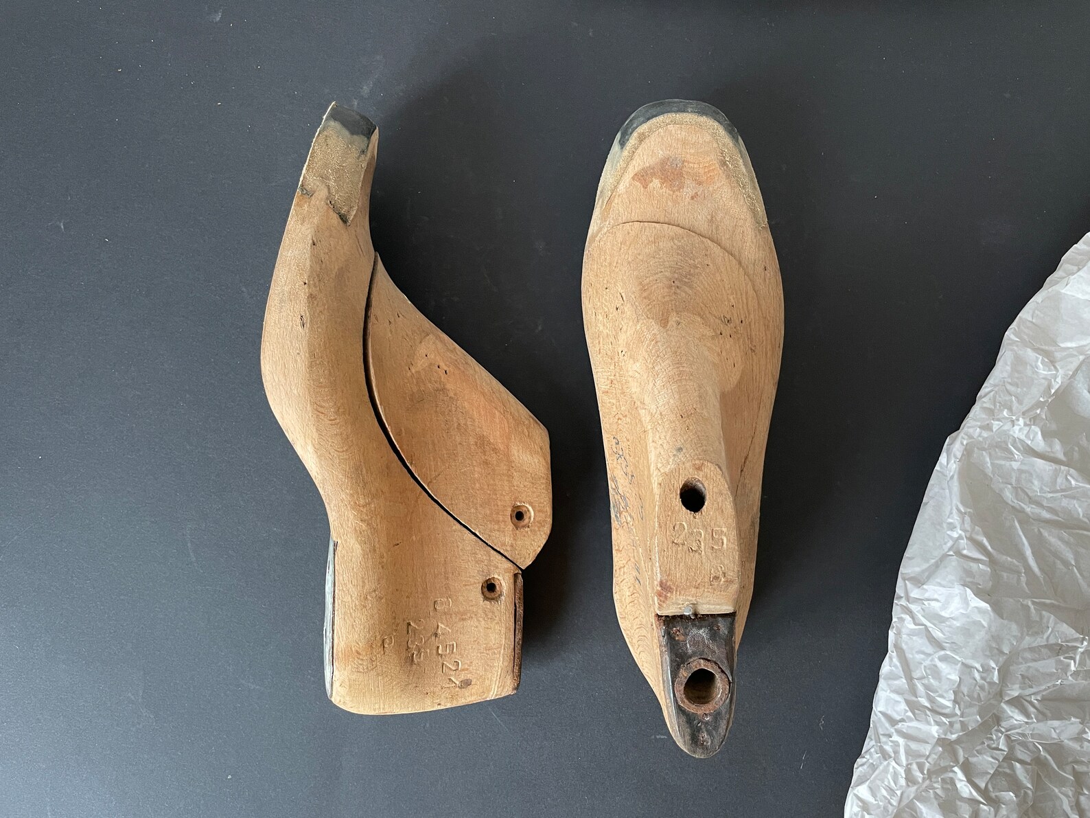 Shoe Lasts Vintage Wooden Shoe Lasts 235 Wooden Forms Shoes - Etsy