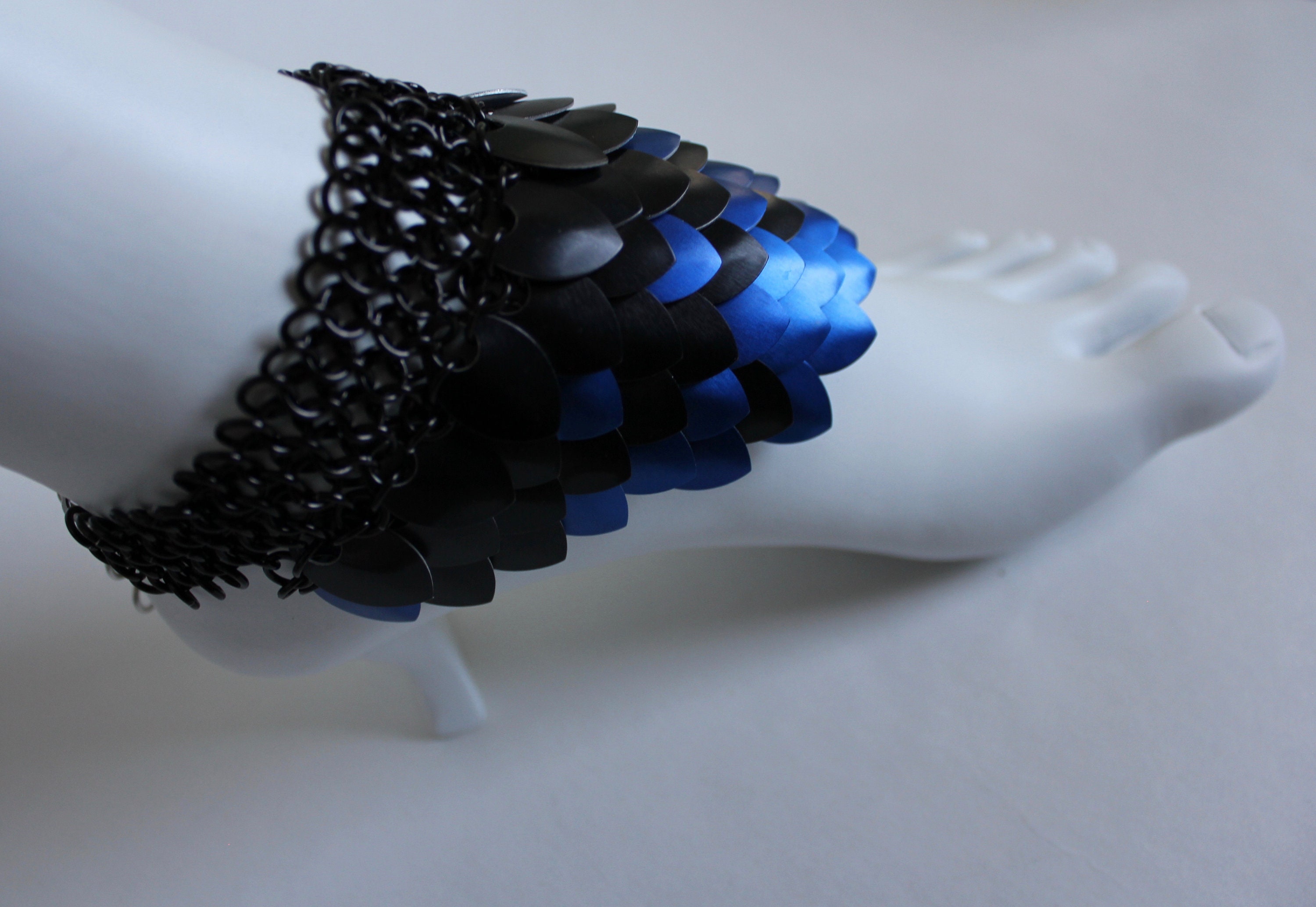 Amphitrite's Foot Armor Dragon Mermaid Anklet Jewelry | Etsy