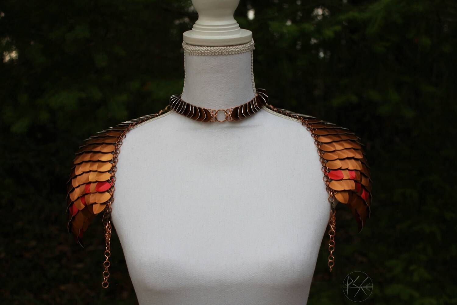 Hemera Spaulders Chainmail Armor, Modern Medieval Renaissance Festival ...