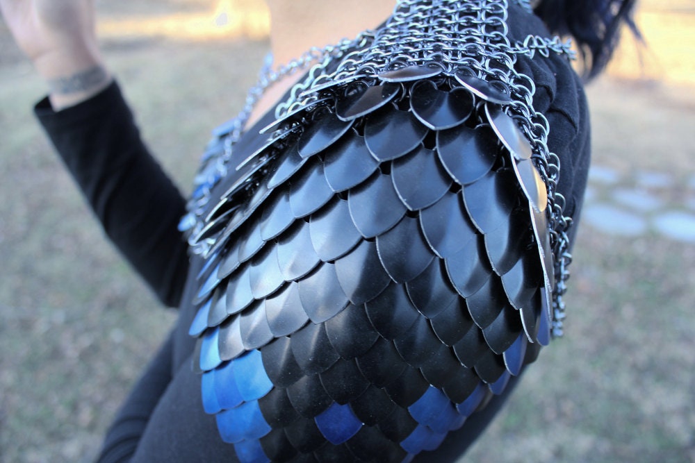 Dragon Scale Shoulder Pauldrons Khaleesi Stormborn Game of - Etsy UK
