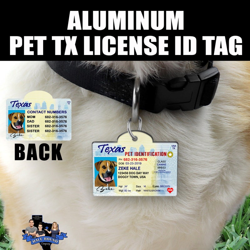 Dog Driver License - Etsy