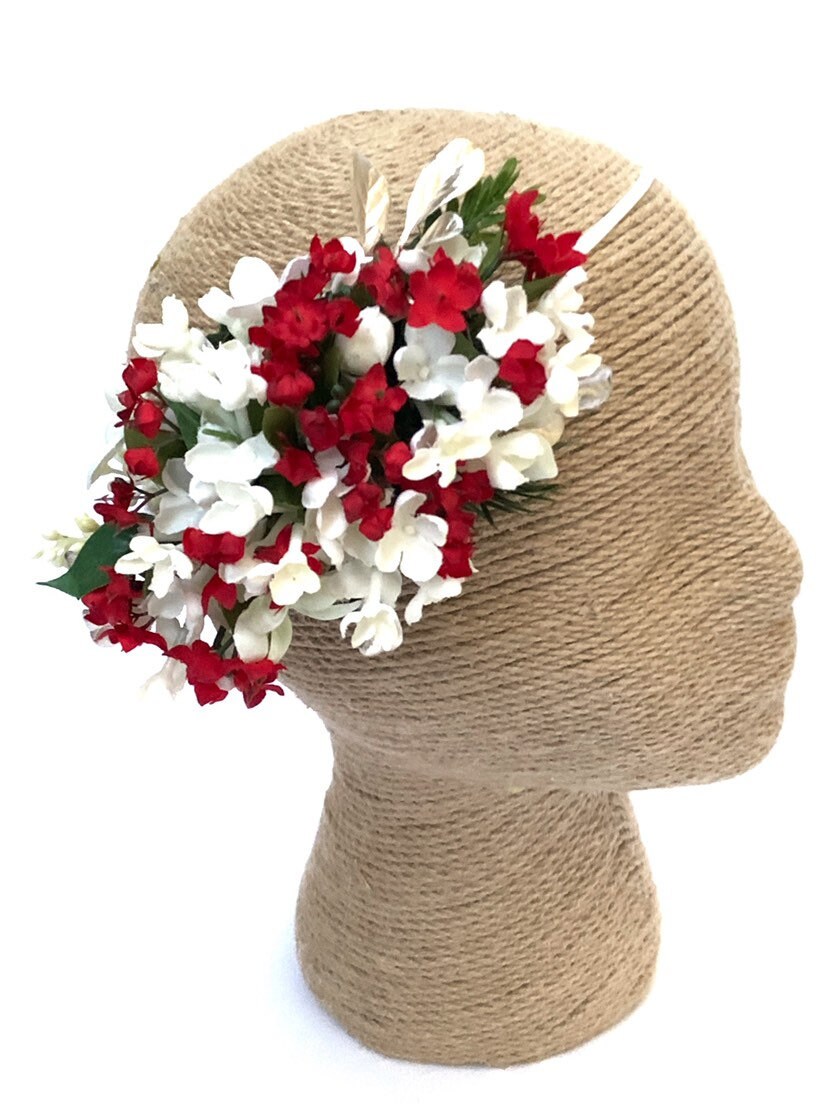 Christmas Flower Headband Christmas Crown Nylon Headband - Etsy