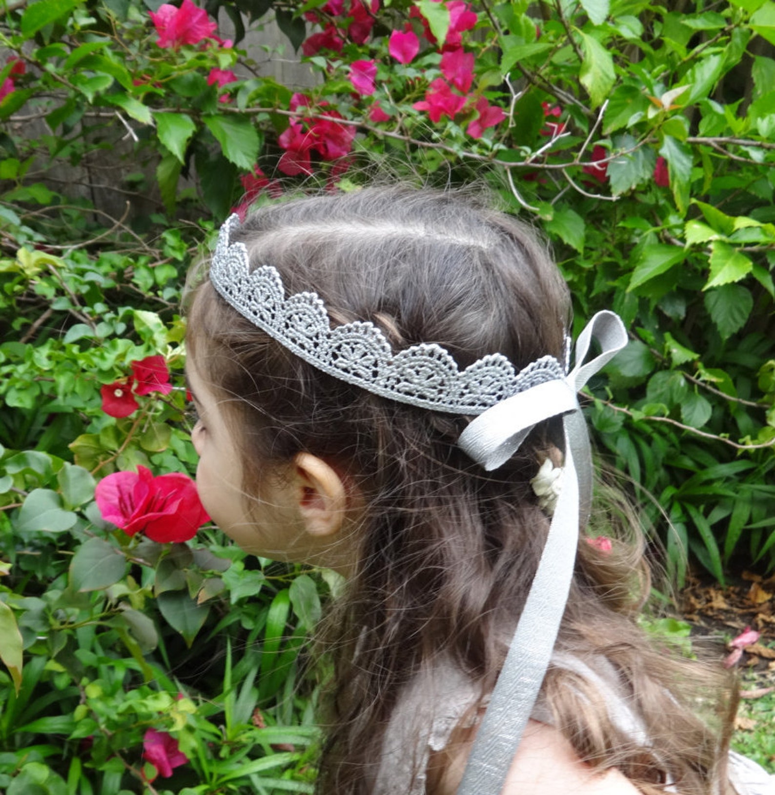 Lace Crown Toddler Crown Princess Crown Birthday Crown - Etsy