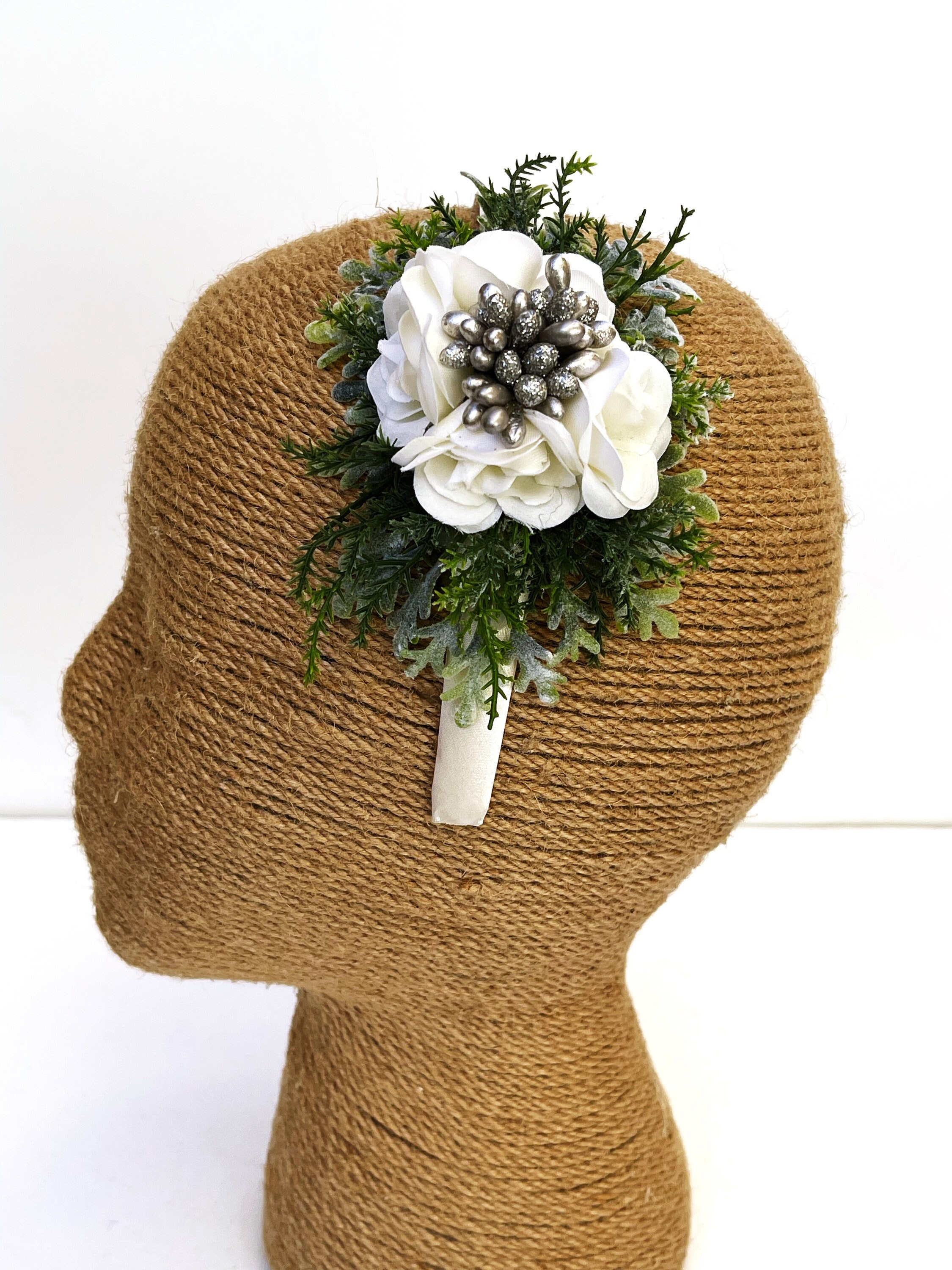 Christmas Flower Crown Christmas Headband Christmas Tieback - Etsy