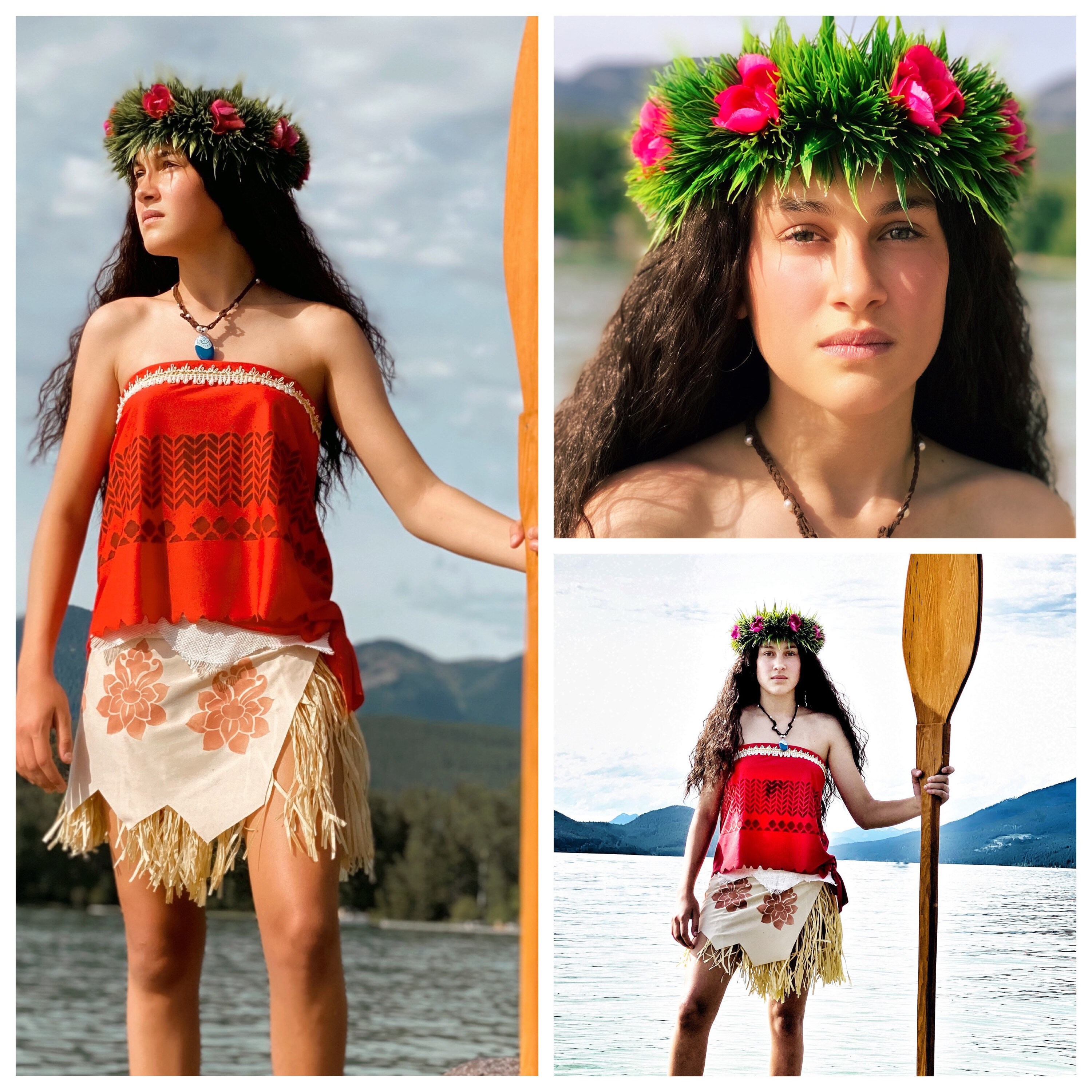 Moana Flower Crown Haku Lei Moana Headband Cosplay Crown - Etsy Australia