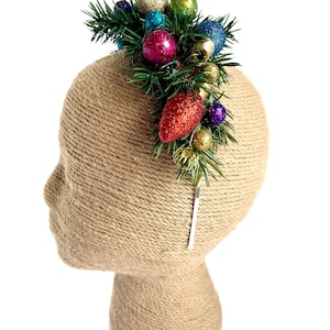 Christmas Headband, Christmas Hair Piece, Christmas Headpiece, Winter ...