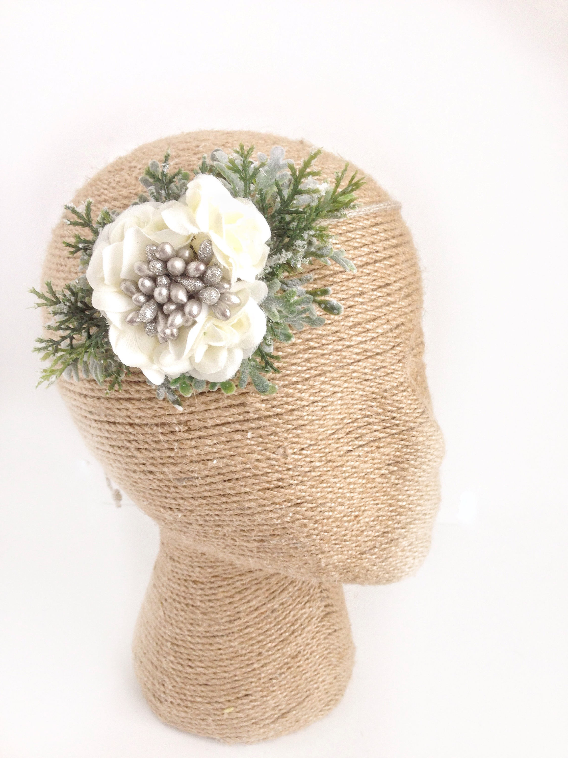 Christmas Flower Crown Christmas Headband Christmas Tieback - Etsy