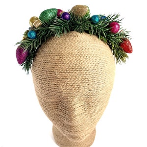 Christmas Headband, Christmas Hair Piece, Christmas Headpiece, Winter ...
