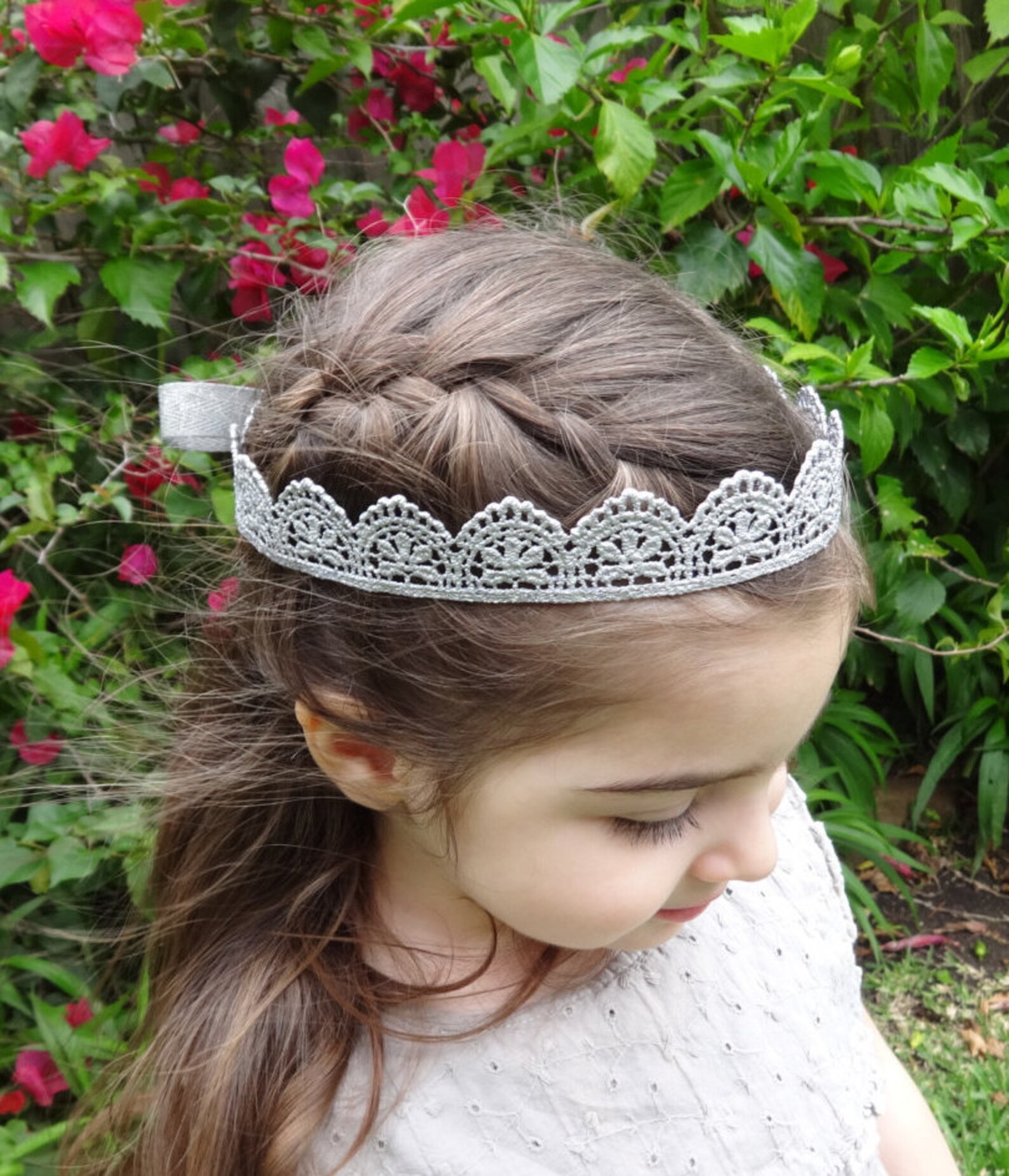 Lace Crown Toddler Crown Princess Crown Birthday Crown - Etsy