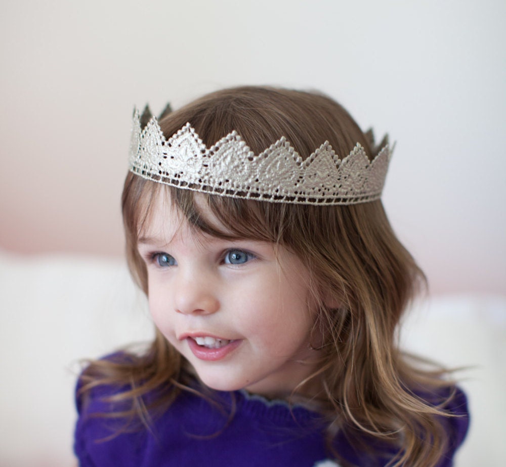 Lace Crown, Crown, Tiara, Halo, Queen of Hearts, Adjustable Crown ...