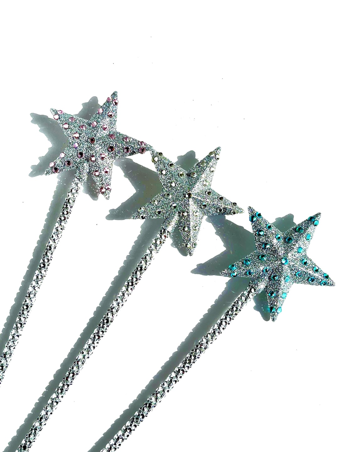 14" Mini Glinda the Good Witch Star Wand, Magic Wand, Comic Con, Queen ...