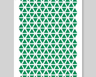 Triangle stencil | Etsy