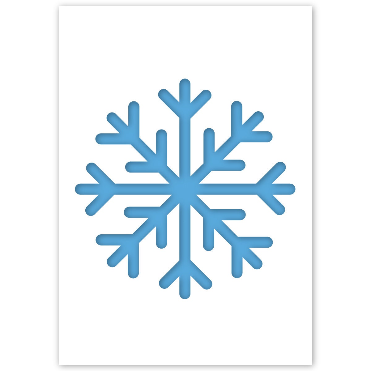 Snowflake Stencils For Windows