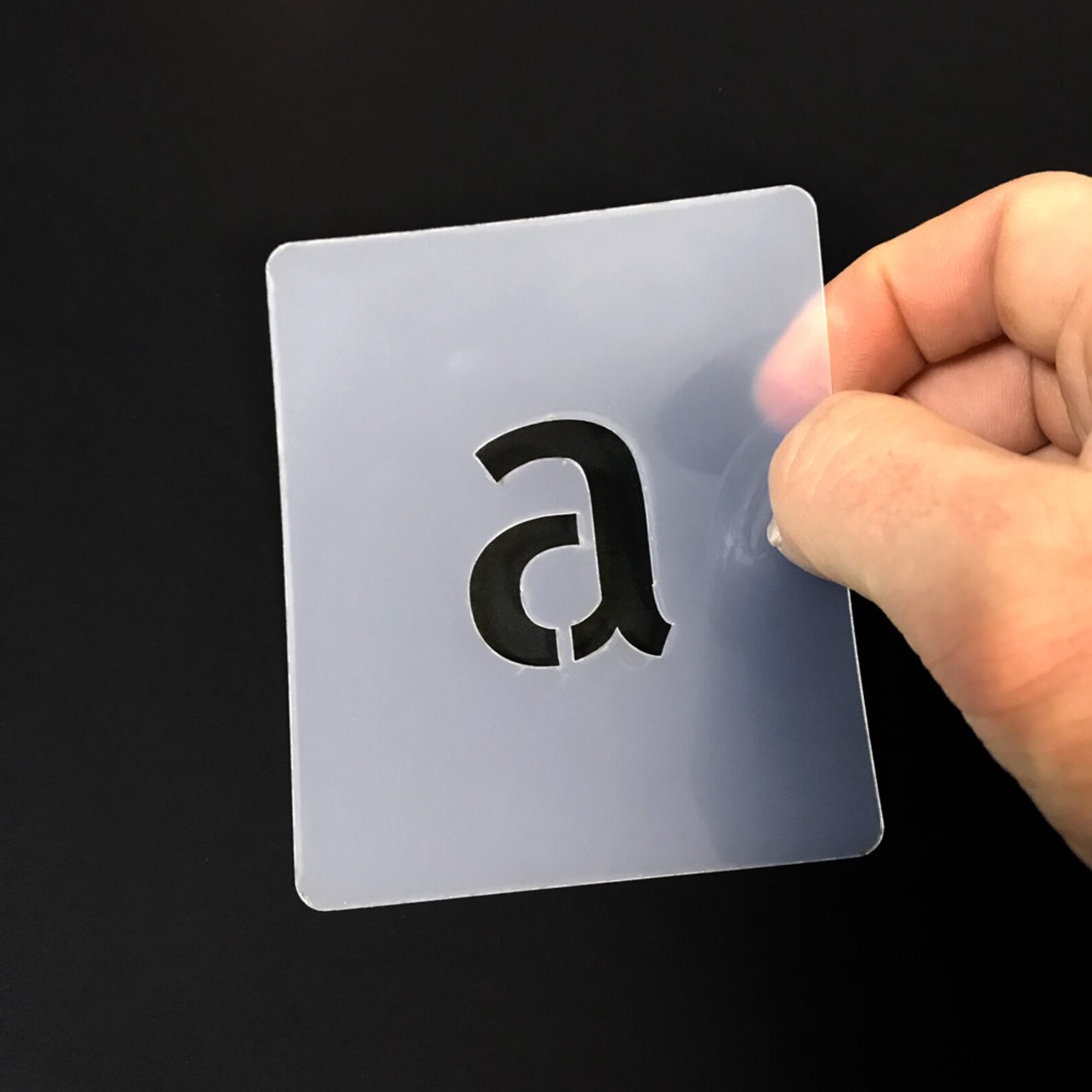 Letter Stencil Set Alphabet Stencil Lowercase Stencil Font | Etsy