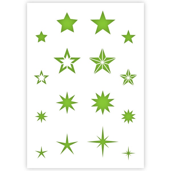 Airbrush Stars - Etsy