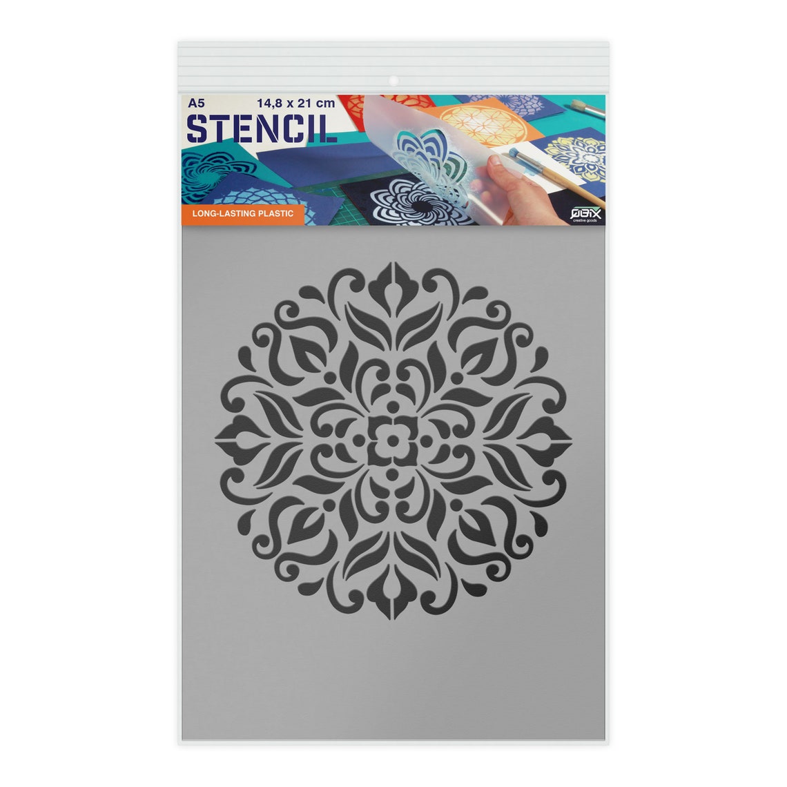 Mandala Stencil A5 Mandala Stencil for Furniture Walls | Etsy