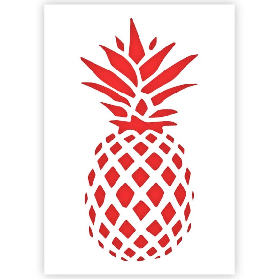 Pineapple Template Pineapple Templates For Tropical Art 7 Page Fruit