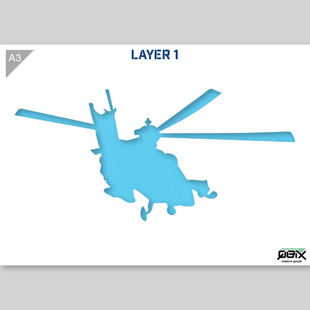 Helicopter Stencil Apache Helicopter War Helicopter 2 | Etsy