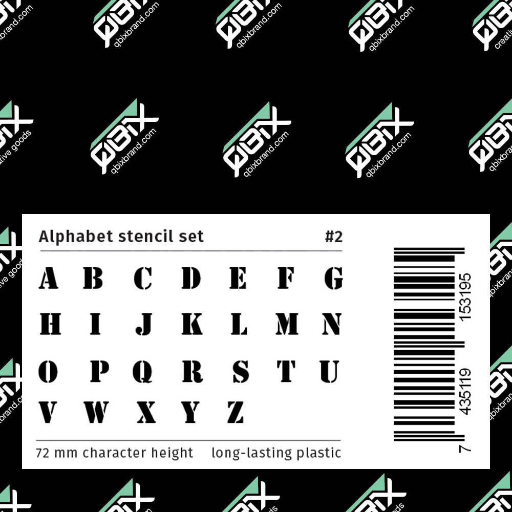Letter Stencil Set Alphabet Stencil Uppercase Stencil Font | Etsy
