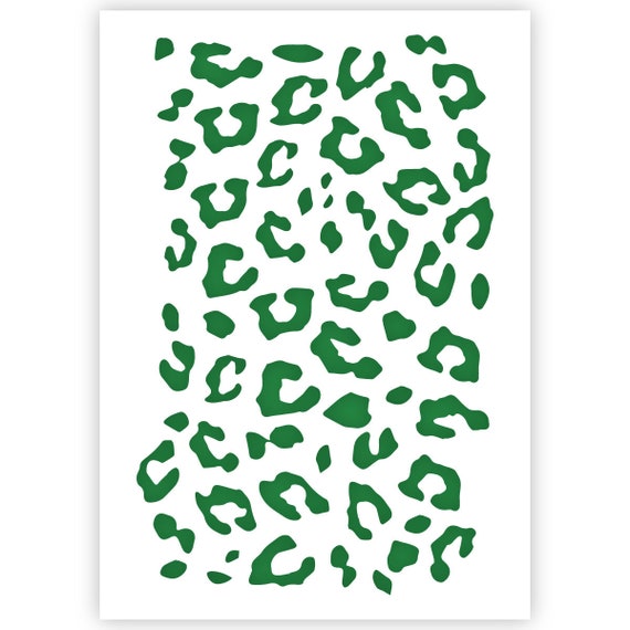 Leopard Stencil Leopard Template A3 Reusable Kids - Etsy