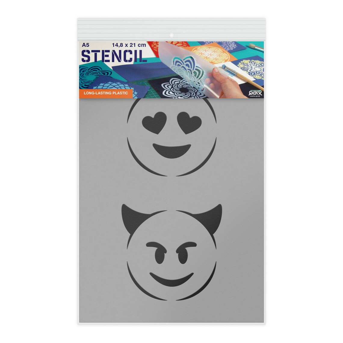 Emoji Stencil Love Emoji Devil Emoji Emoticons Stencil - Etsy