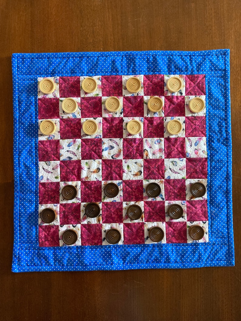 Quilted Checkerboard Pattern - PDF - Etsy