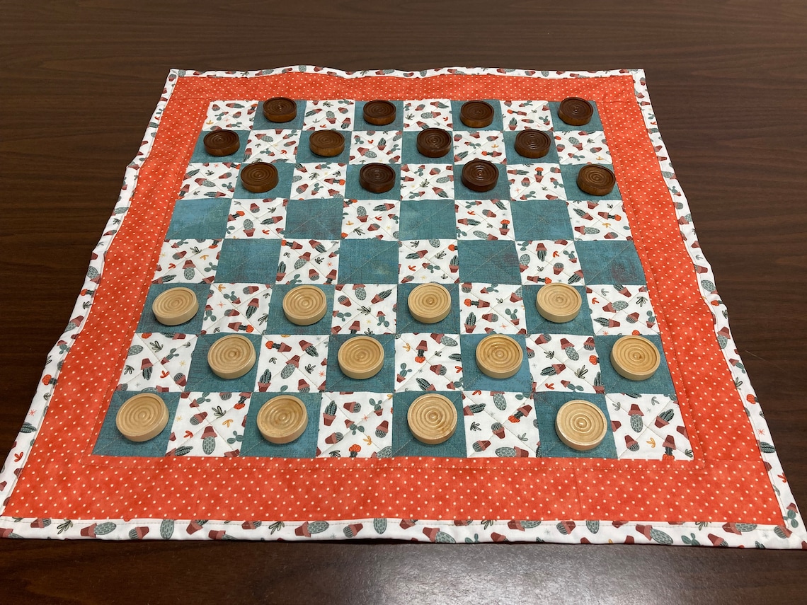 Quilted Checkerboard Pattern PDF - Etsy
