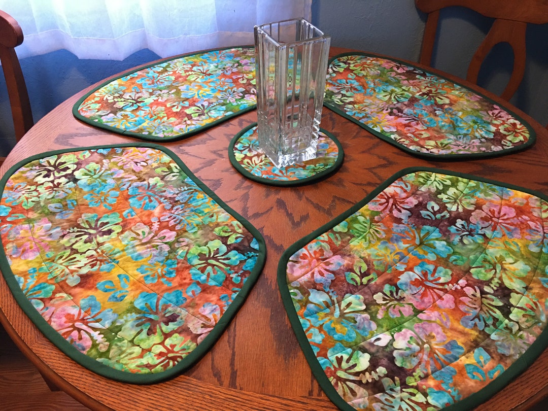 Place Mats for Round Table Pattern PDF - Etsy