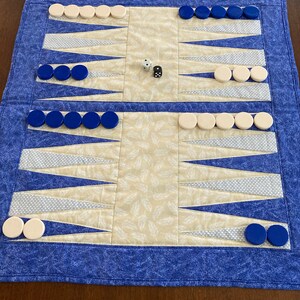 Quilted Backgammon Board Pattern - PDF - Etsy
