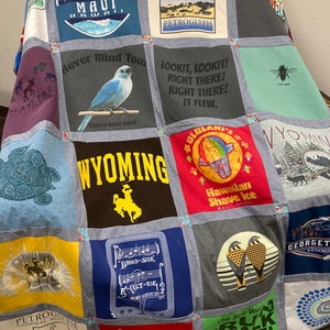 T-shirt Quilt - PDF Pattern - Etsy