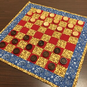 Quilted Checkerboard Pattern - PDF - Etsy