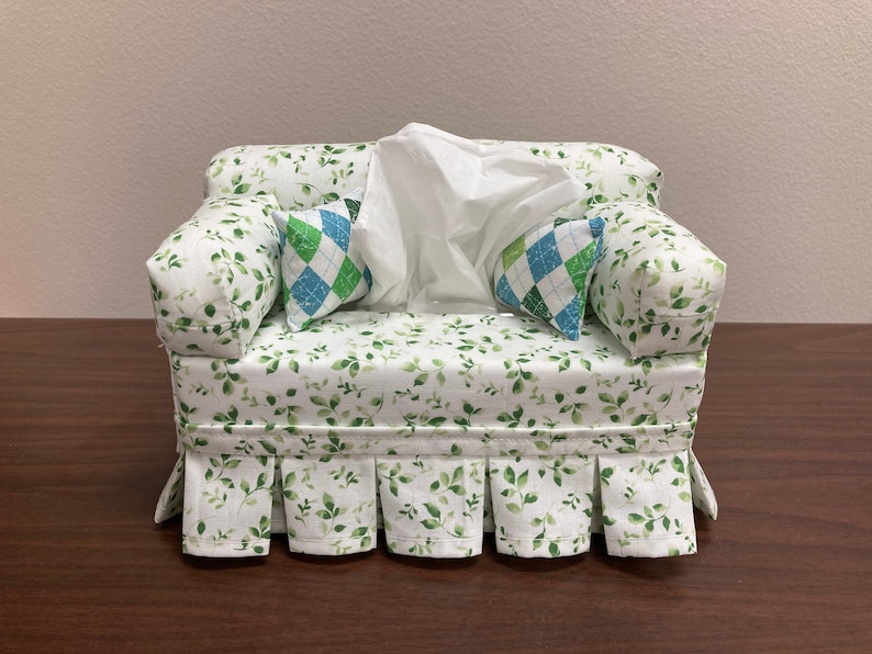 Tissue Box Couch Pattern PDF - Etsy