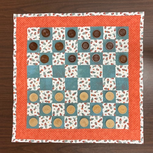 Quilted Checkerboard Pattern PDF - Etsy