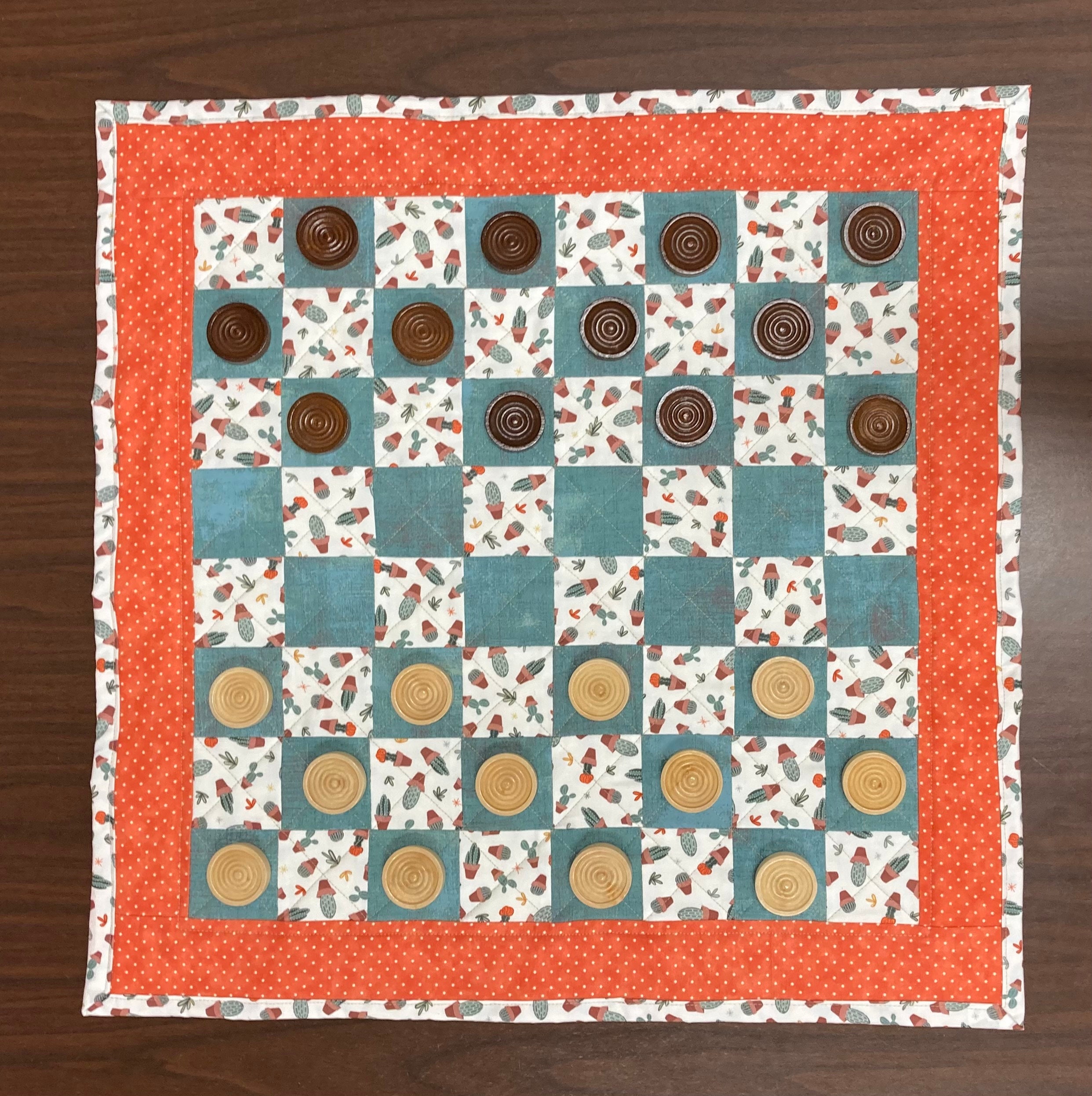Quilted Checkerboard Pattern PDF - Etsy